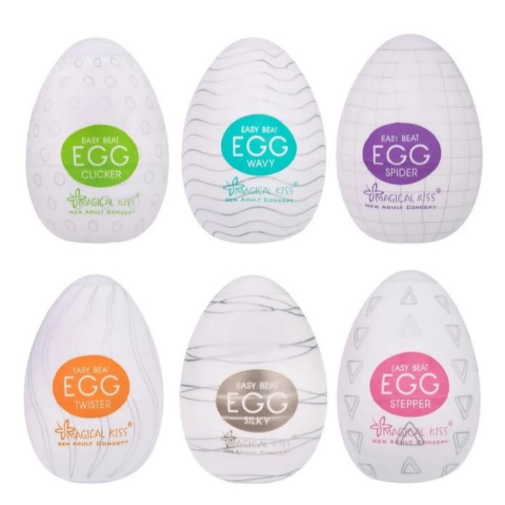 Ovo Egg Masturbador Masculino Com Texturas Magical Kiss Erotico Sex