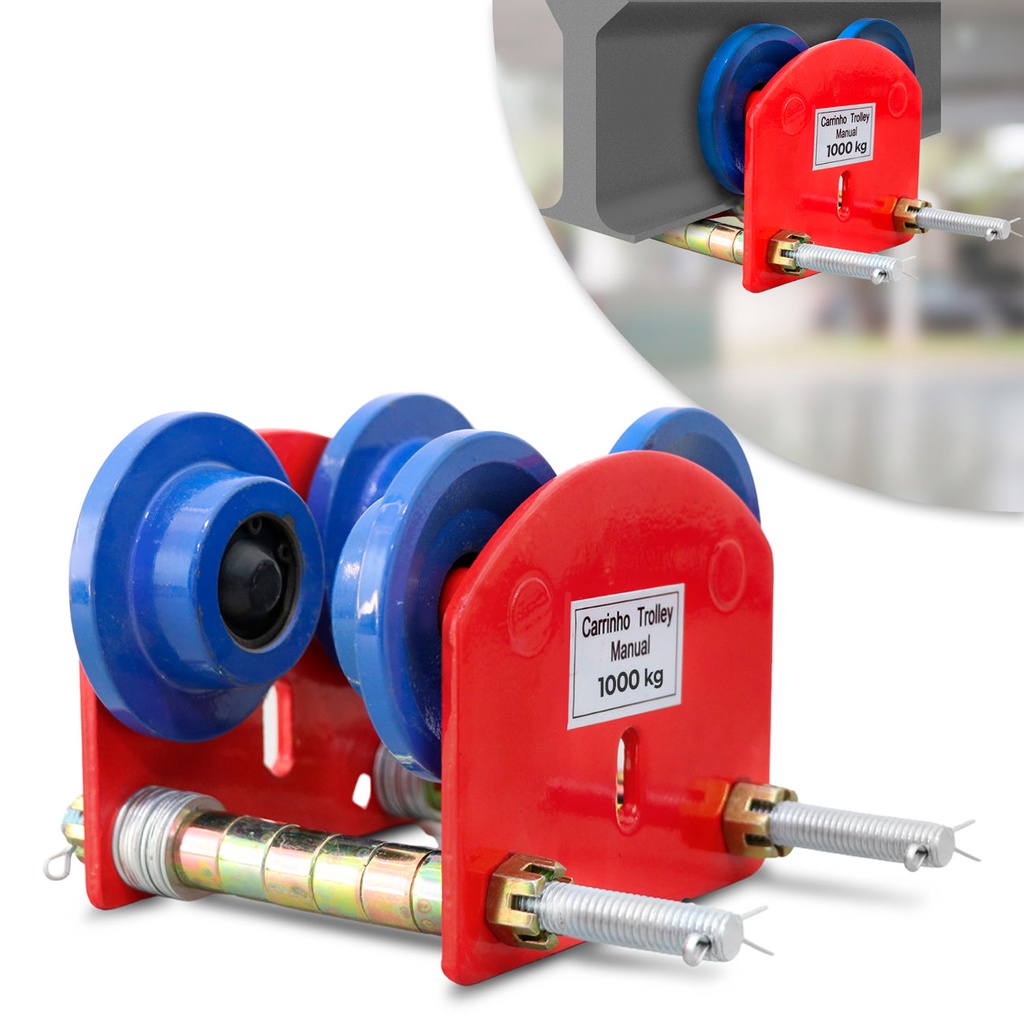 Carro Trolley Manual Capacidade 1000 Kg | Shopee Brasil