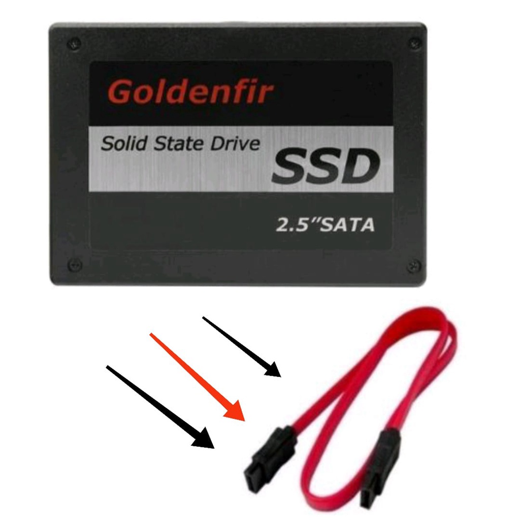 SSD Goldenfir Original 240gb 120gb Com Cabo Sata | Shopee Brasil