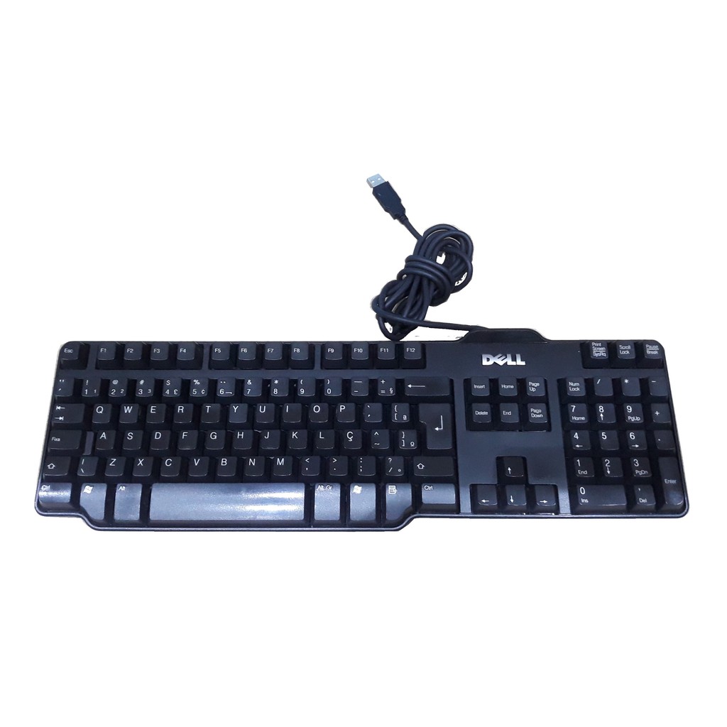 Teclado Dell RT7D50 Usb Abnt2 Preto | Shopee Brasil