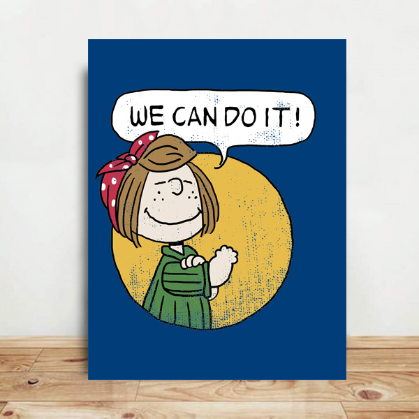 Placa Decorativa Snoopy We Can Do It Patty Pimentinha | Shopee Brasil