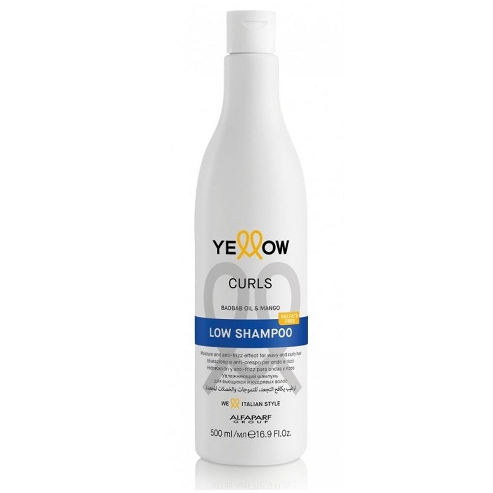 Shampoo Yellow Curls Low 500ml | Shopee Brasil