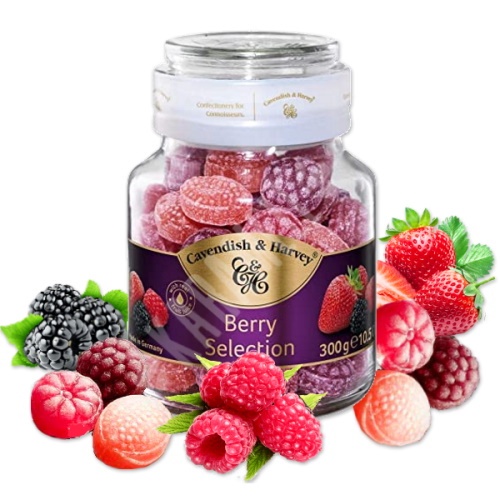 Bala Alemã Cavendish & Harvey Berry Selection 966g Importado Original ...