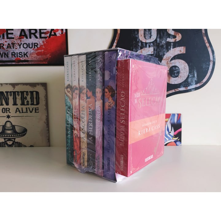 Box A Seleção Coleção 7 Livros Kiera Cass Shopee Brasil