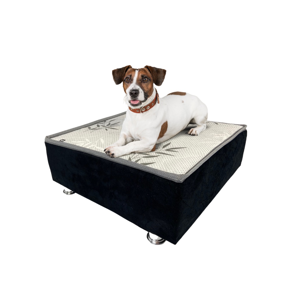 Cama Box Pet Sleep White Cães E Gatos 50x50x20 | Shopee Brasil