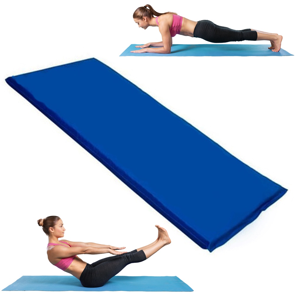 Colchonete Azul Academia Ortobom Profissional FamaFit 90x45x4 D28 ...