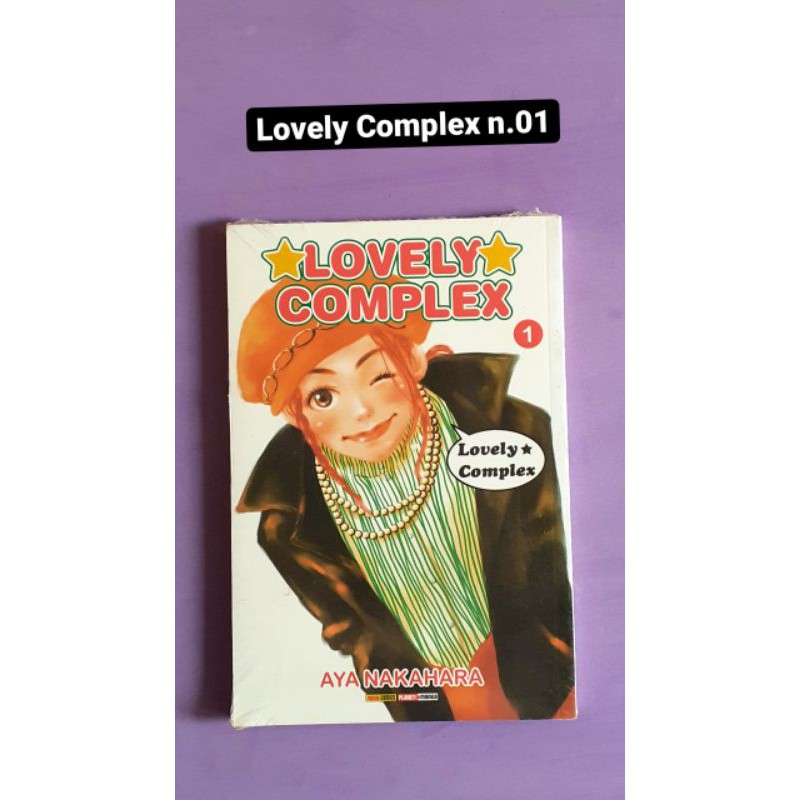 MANGÁ / GIBI - LOVELY COMPLEX N.01 | Shopee Brasil