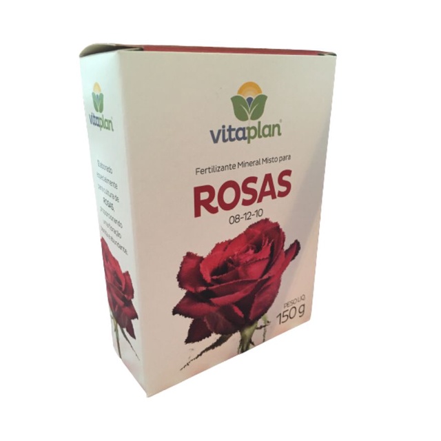 Adubo Mineral Misto para Rosas Vitaplan 08-12-10 (150 gr) | Shopee Brasil