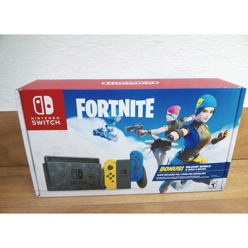 Novo Nintendo Switch HAC-001 (-01) Pacote de Console Fortnite Wildcat ...