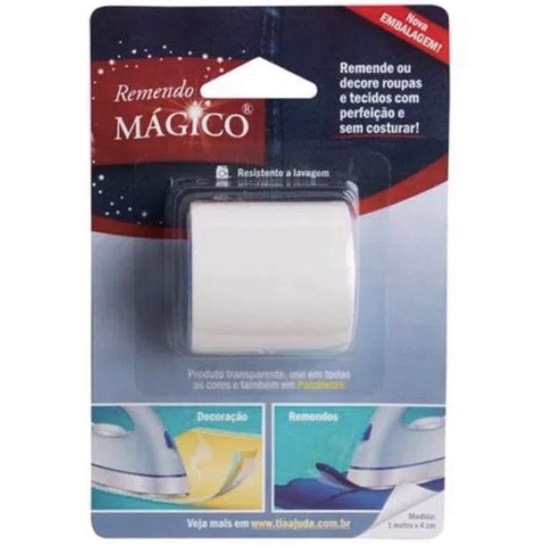 Remendo Magico 1M, para remendar e costurar suas roupas, Termocolante ...