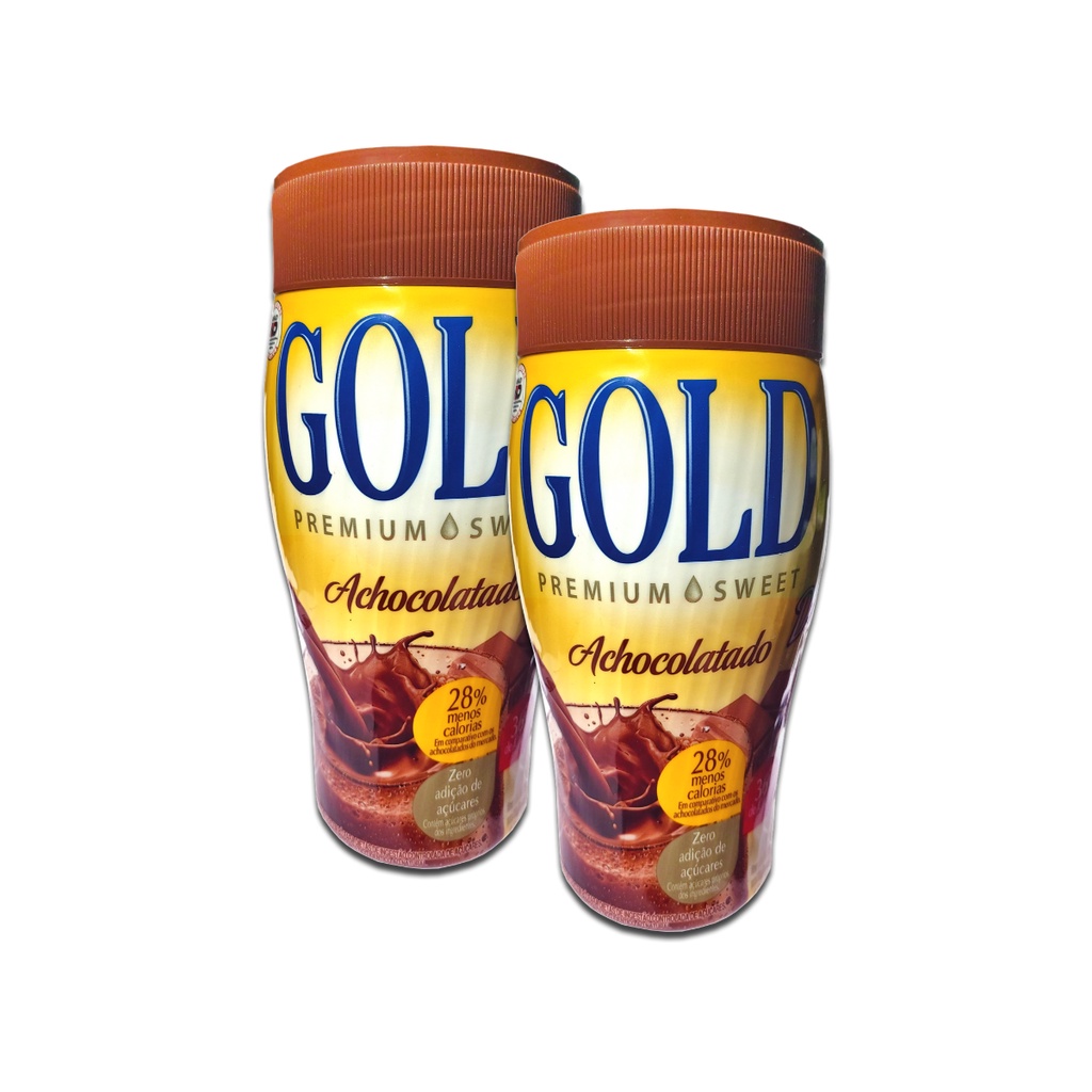 Achocolatado Diet Gold - 2 Unidades de 200 gr | Shopee Brasil
