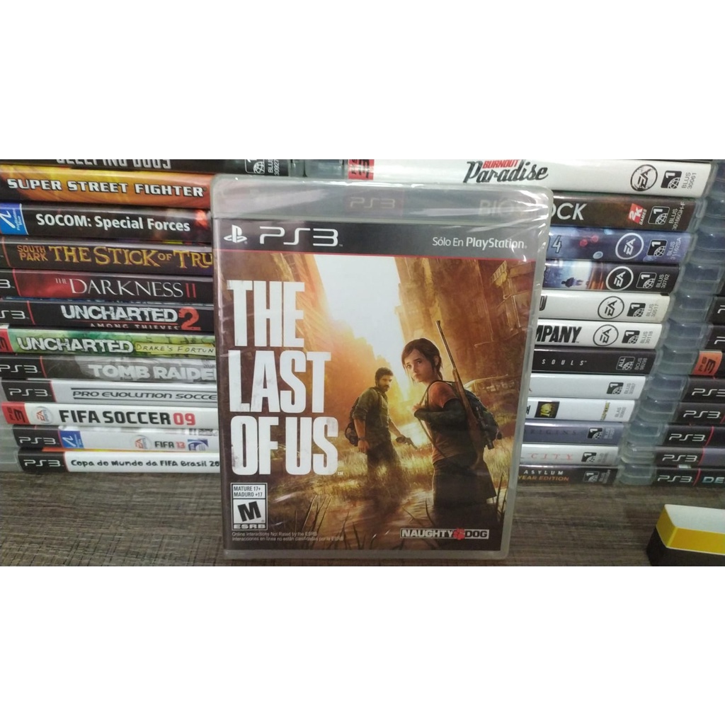 The Last Of Us Standard Edition Ps3 Pt Original Lacrado - Escorrega o Preço