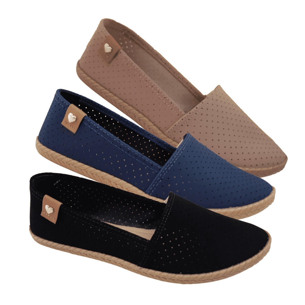 Sapato Feminino Sapatilha Coração Moleca Macia Original | Shopee Brasil