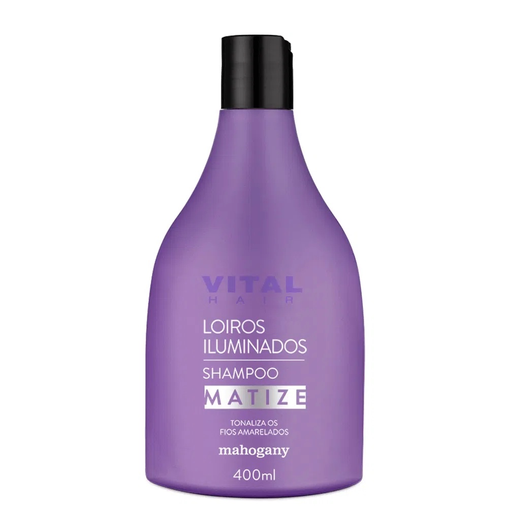 Shampoo Matize Loiros Iluminados 400ml Mahogany | Shopee Brasil