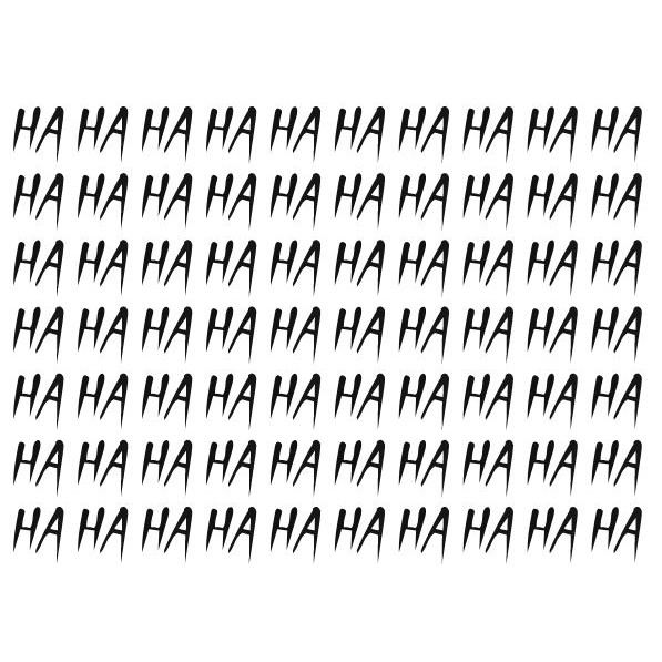 Kit Adesivo Haha haha - 65 unidades | Shopee Brasil