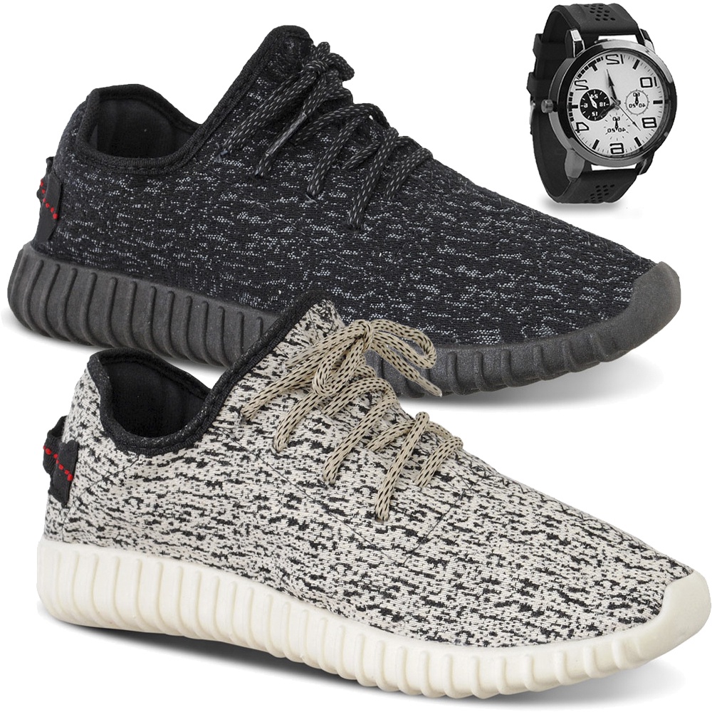 Kit 2 Tênis Masculino Header Easy Mais Vendido Super Promoção + Relógio ...