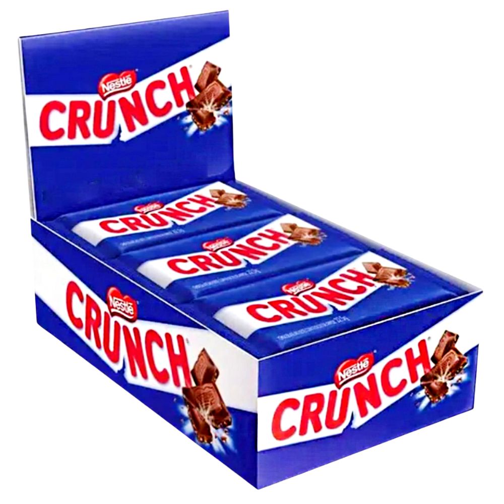 Chocolate Crunch NESTLÉ - 1 Caixa | Shopee Brasil