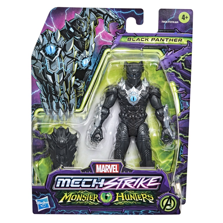 Avengers Monster Hunters Pantera Negra - Hasbro F4426 | Shopee Brasil