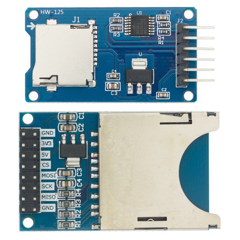 Placa De Expansão Micro SD De Armazenamento Cartão TF Memória Módulo ...