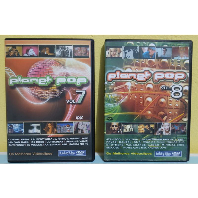 DVD PLANET POP (volume 07 e 08) | Shopee Brasil