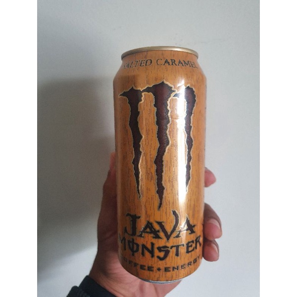 Java Monster Salted caramel, Café + Bebida Energética 443ml - Escorrega ...