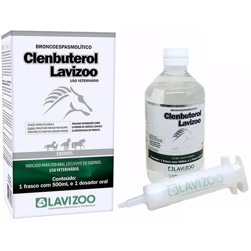 Clenbuterol Pulmonil 500ml - Escorrega o Preço