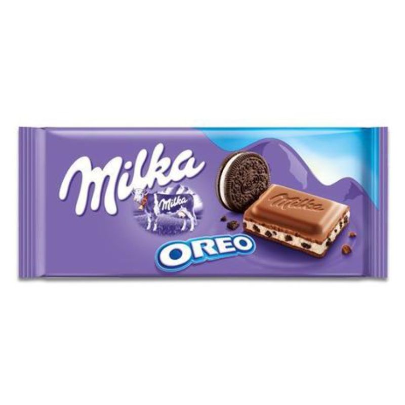 MILKA 100 GR C/ RECHEIO DE OREO TRITURADO | Shopee Brasil