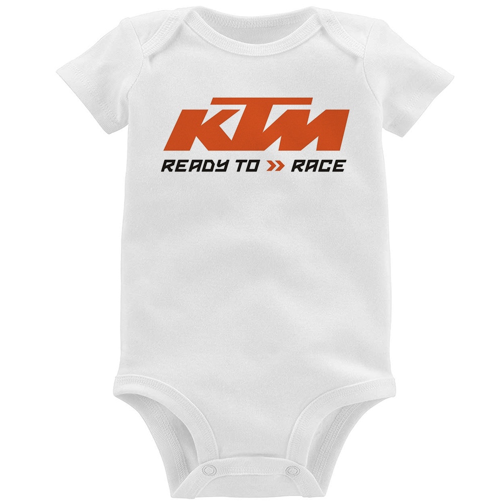 Body Bebê Moto KTM Ready to Race | Shopee Brasil