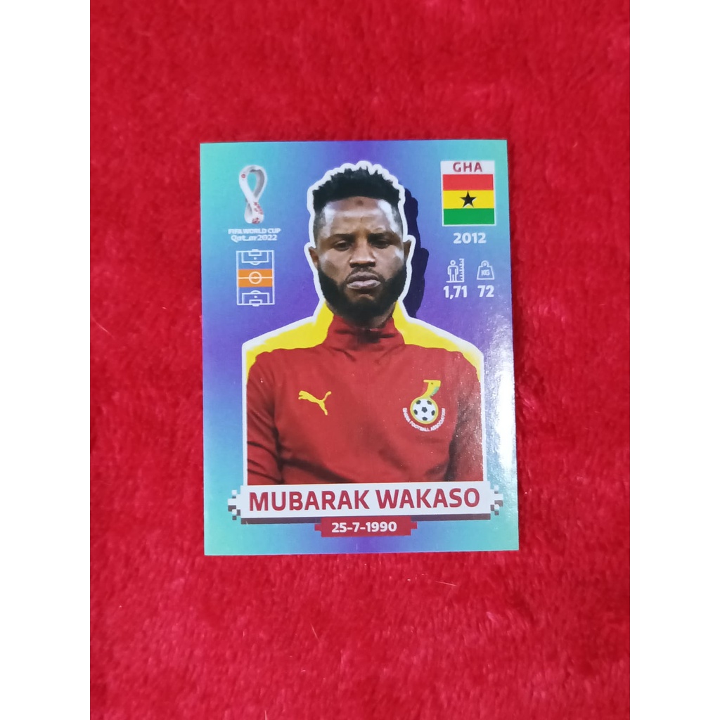 FIGURINHA COPA 2022 MUBARAK WAKASO GHA15 | Shopee Brasil FIGURINHA COPA 2022 MUBARAK WAKASO GHA15 | Shopee Brasil