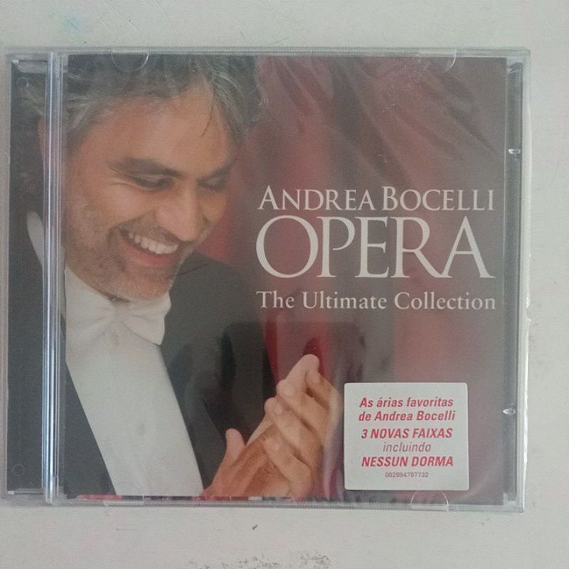 Cd Andrea Bocelli - Opera - The ultimate Collection | Shopee Brasil