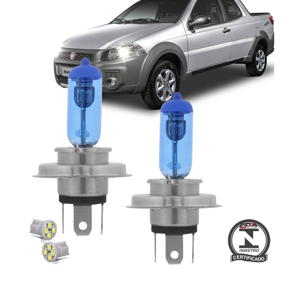 Lampada Super Branca Fiat Strada Working 2010 2011 2012 2013 A 2021 ...