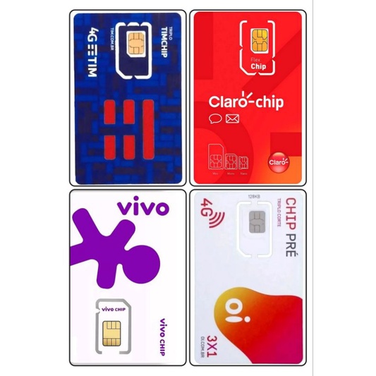 Chip Vivo Pré Pago - Internet Ilimitada Vivo 5g Vivo - Desconto no Preço