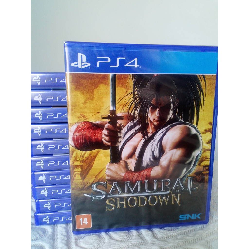 Samurai Shodown ps4 Mídia Física Novo Lacrado | Shopee Brasil