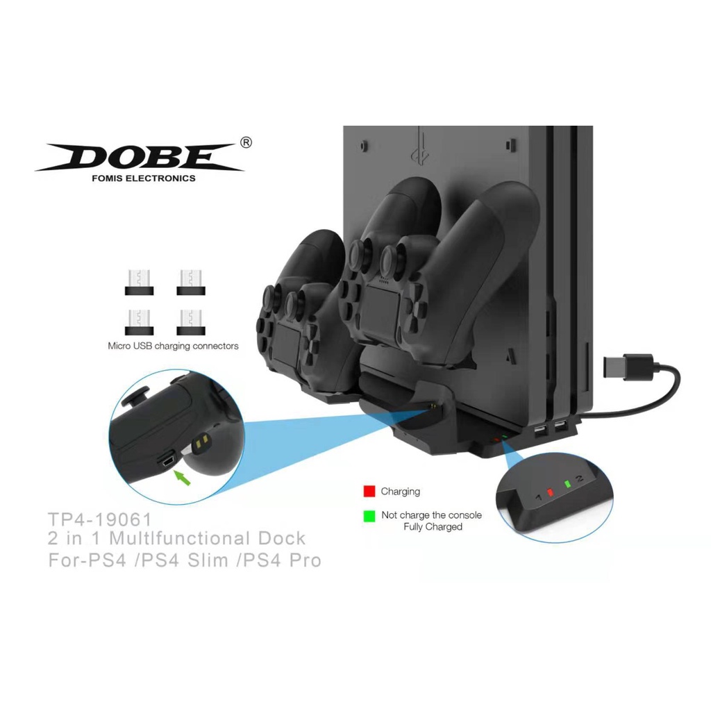 DOBE PS4/SLIM/PROBase multifuncional Couplete de dois lugares para ...