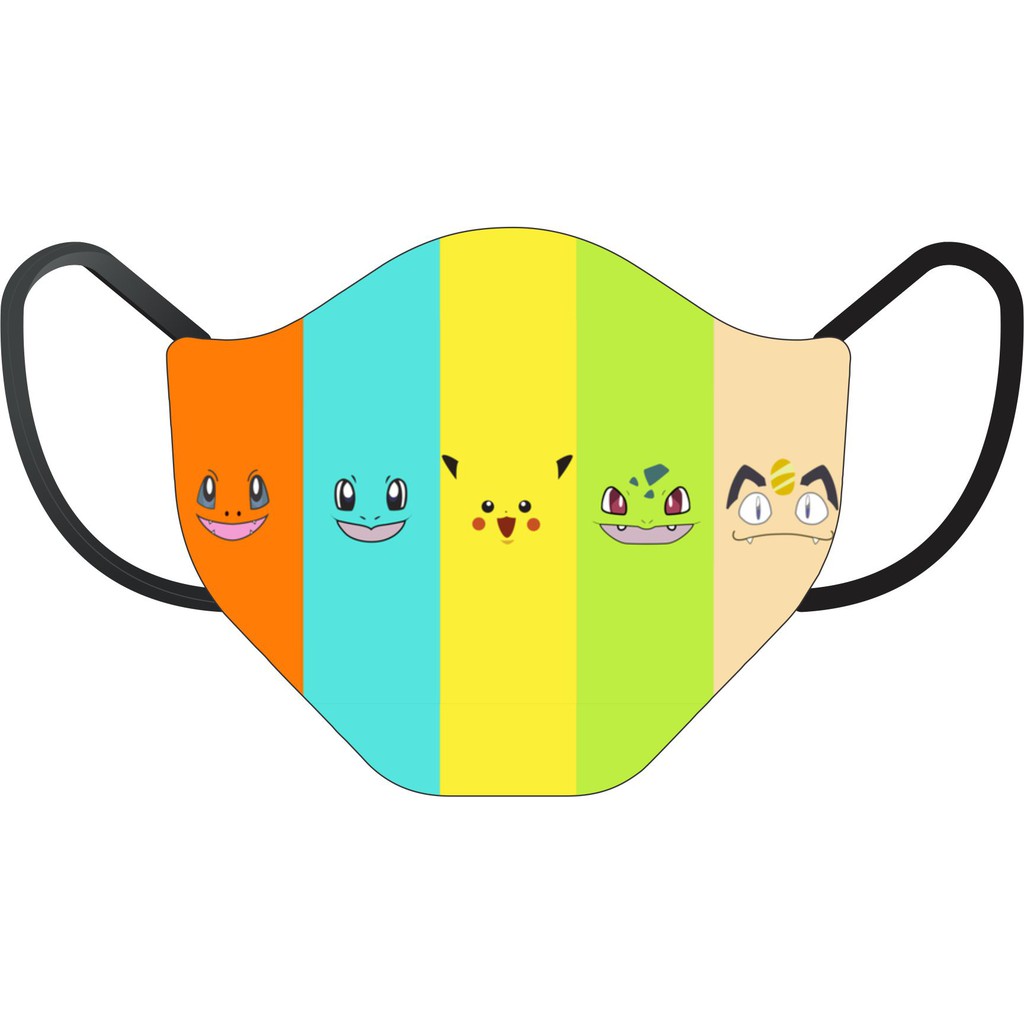 Mascara Personalizada Pokemon | Shopee Brasil