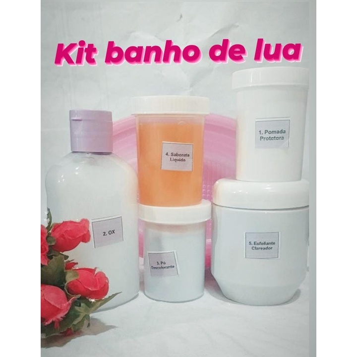 KIT BANHO DE LUA | Shopee Brasil