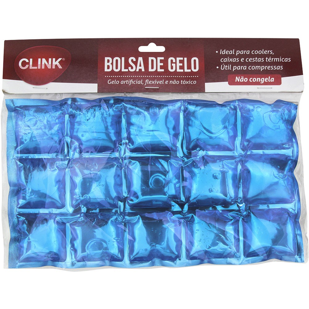 Bolsa De Gelo Térmica Compressa Gelo 140grama 25cm | Shopee Brasil