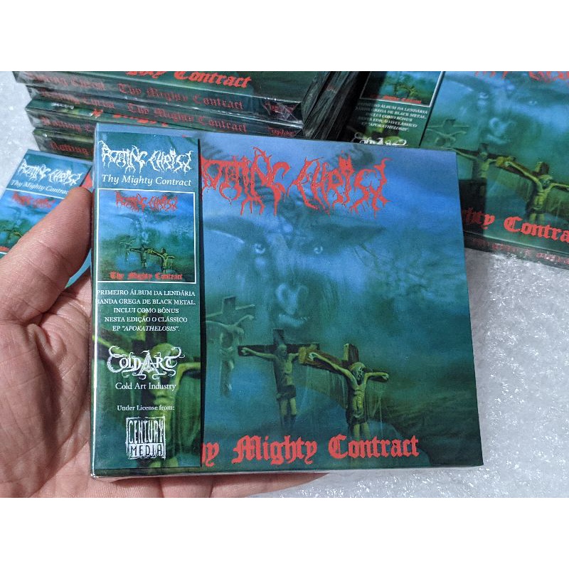 CD Rotting Christ - Thy Mighty Contract (Slipcase 2021) | Shopee Brasil