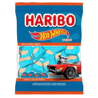 Marshmallow Hotwheels Baunilha 200g - Haribo | Shopee Brasil