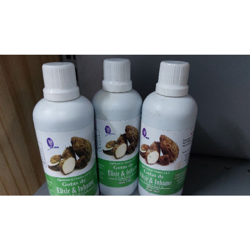 Gotas De Elixir De Inhame - Escorrega o Preço