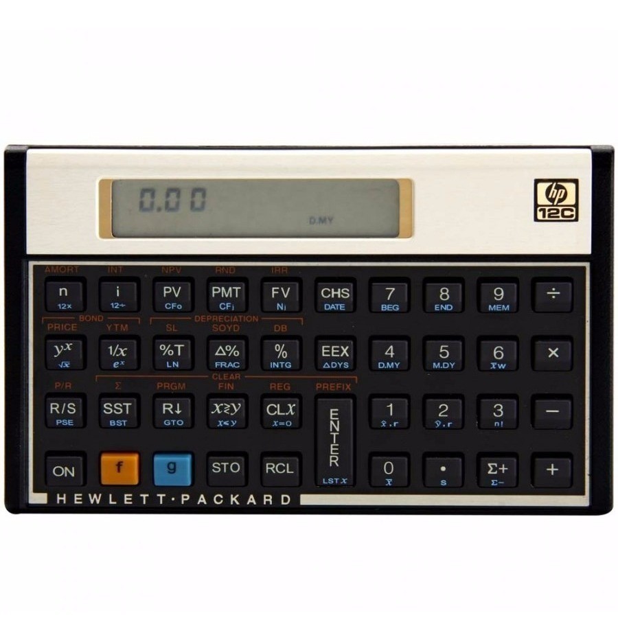 Calculadora Financeira Hp 12c Gold Original Lacrado 120 Funcoes ...