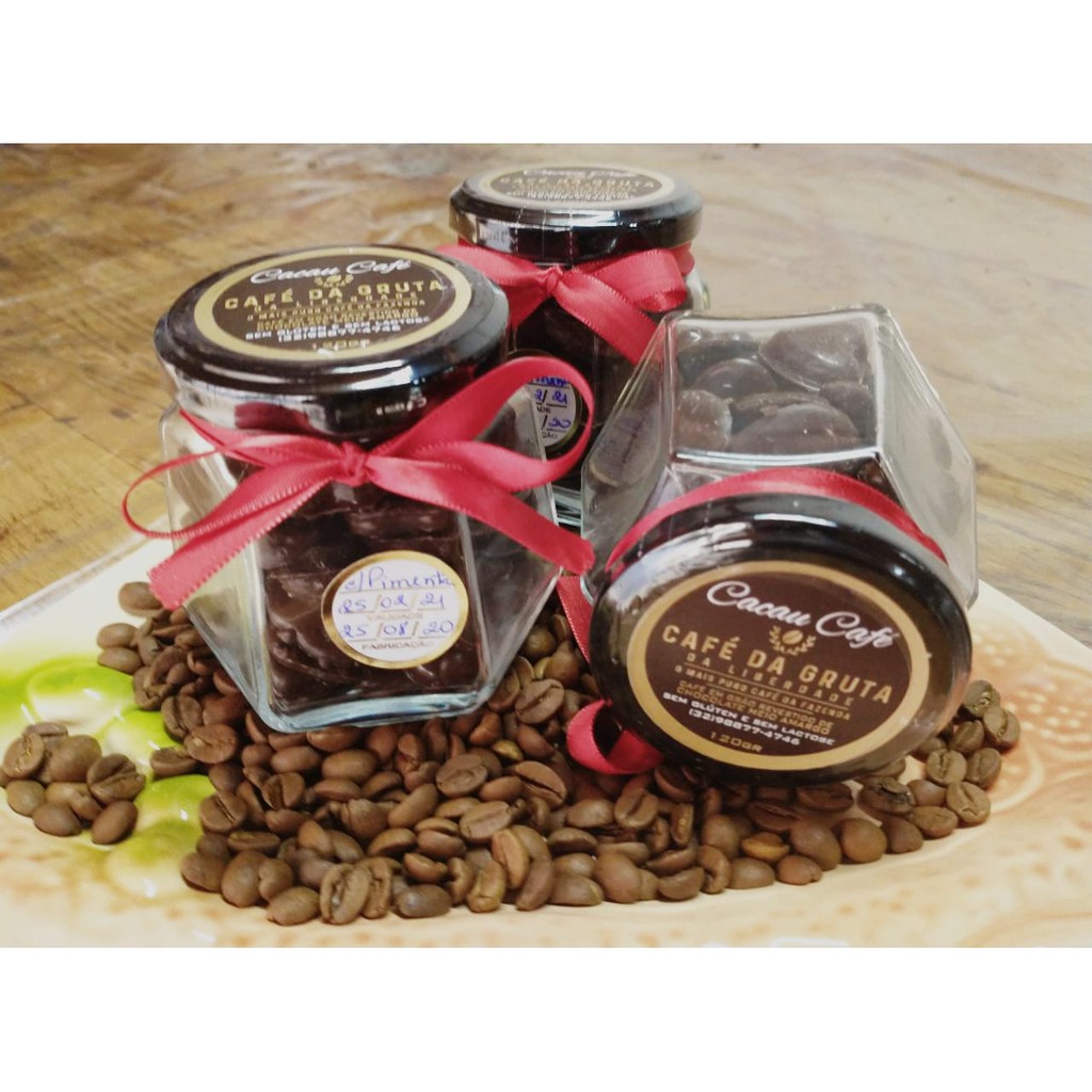 CACAU CAFÉ 120G SABOR PIMENTA CAIENA. | Shopee Brasil