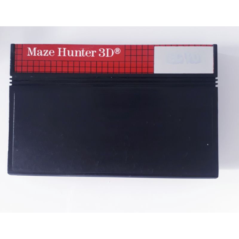 Jogo Clássico de Master System Maze Hunter 3D | Shopee Brasil