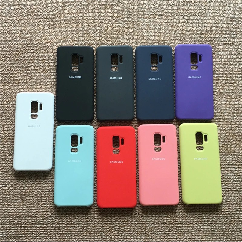 Capa Flexível De Silicone Líquido Original Para Samsung Galaxy S9 / S8 ...