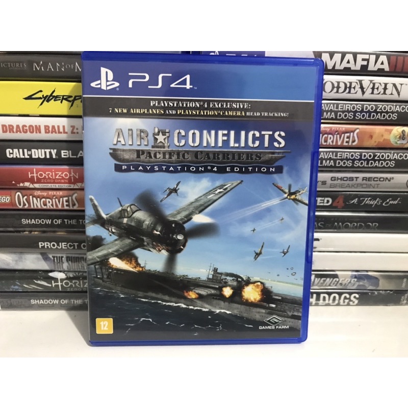 jogo ps4 air conflicts pacific carriers midia fisica | Shopee Brasil