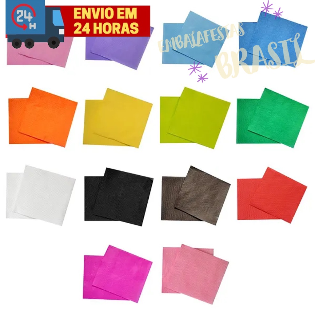 Guardanapo De Papel Folha Dupla Snob 32,5 X 32,5cm 50unid - Desconto no ...