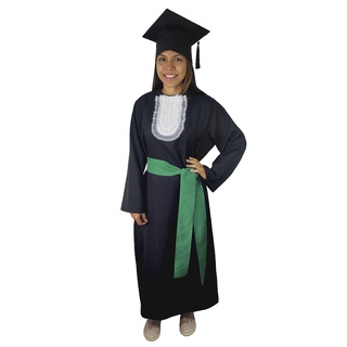 Beca Formatura + Capelo + Jabô - Kit Completo Unisex | Shopee Brasil