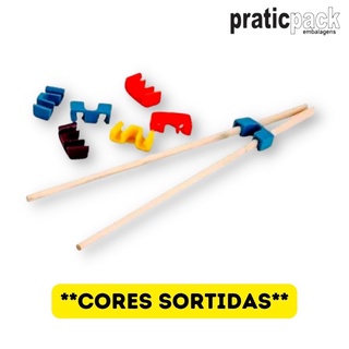 Clips Suporte Adaptador para Hashi Pega Hashi Colorido PraticPack - 100 Unidades | Shopee Brasil