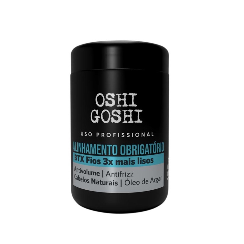 Botox Zero Frizz Alinhamento Uso Obrigatório Oshi Goshi 100g | Shopee ...
