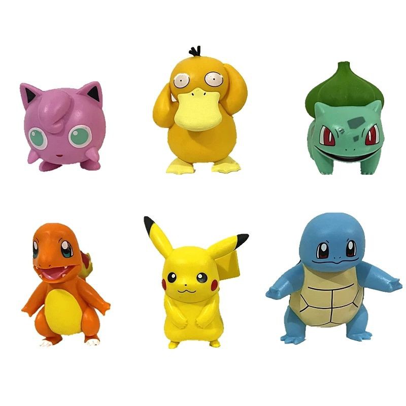 Mini miniaturas Pokemon anime ( Action Figure, Briquedos, Bonecos ...